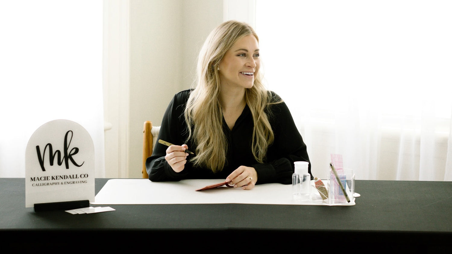 Macie Kendall Co | Georgia Calligraphy & Engraving for Live Events